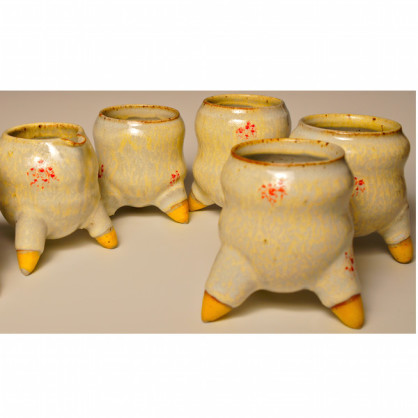 Desert Sun Tripod Cups – Set of 5