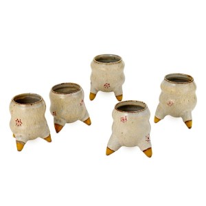 Desert Sun Tripod Cups – Set of 5
